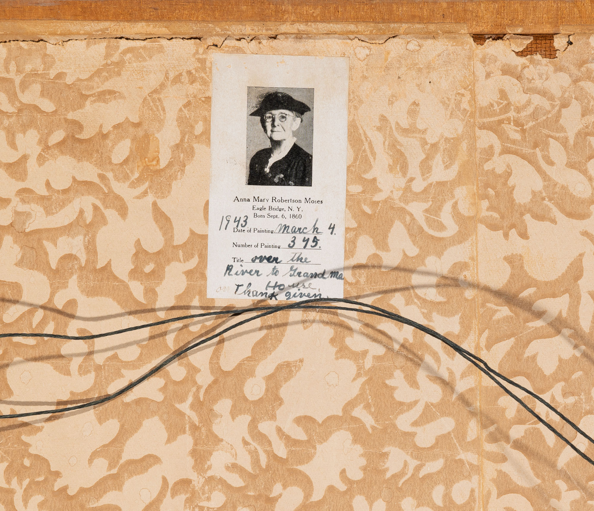 Lot 112 - Grandma (Anna Mary Robertson) Moses