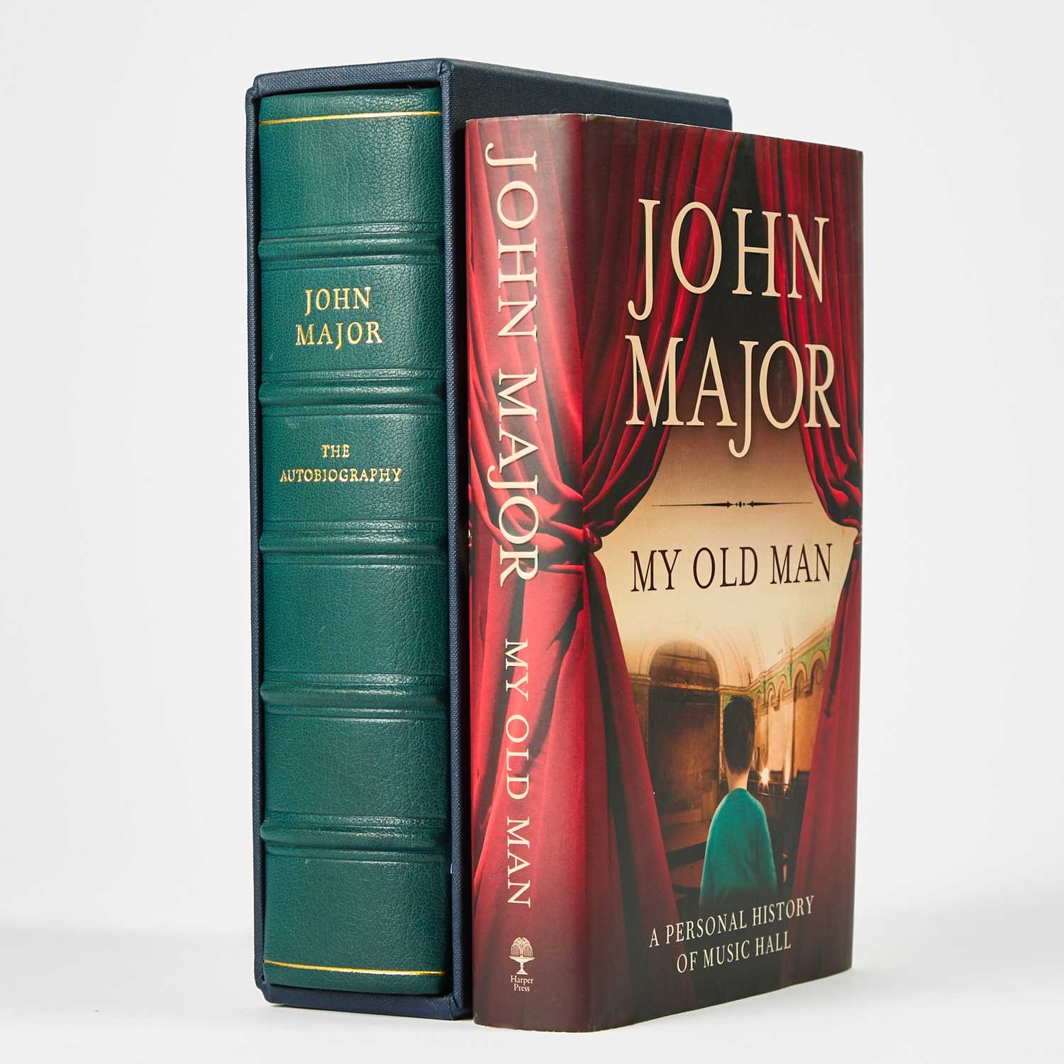 A specially bound and signed copy of John Major's