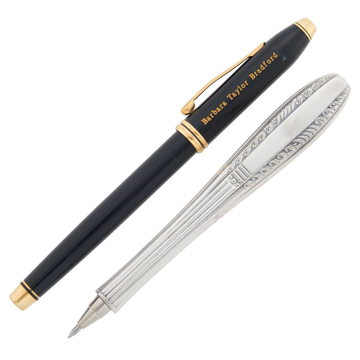 Lot 22 - Barbara Taylor Bradford OBE's writing pens