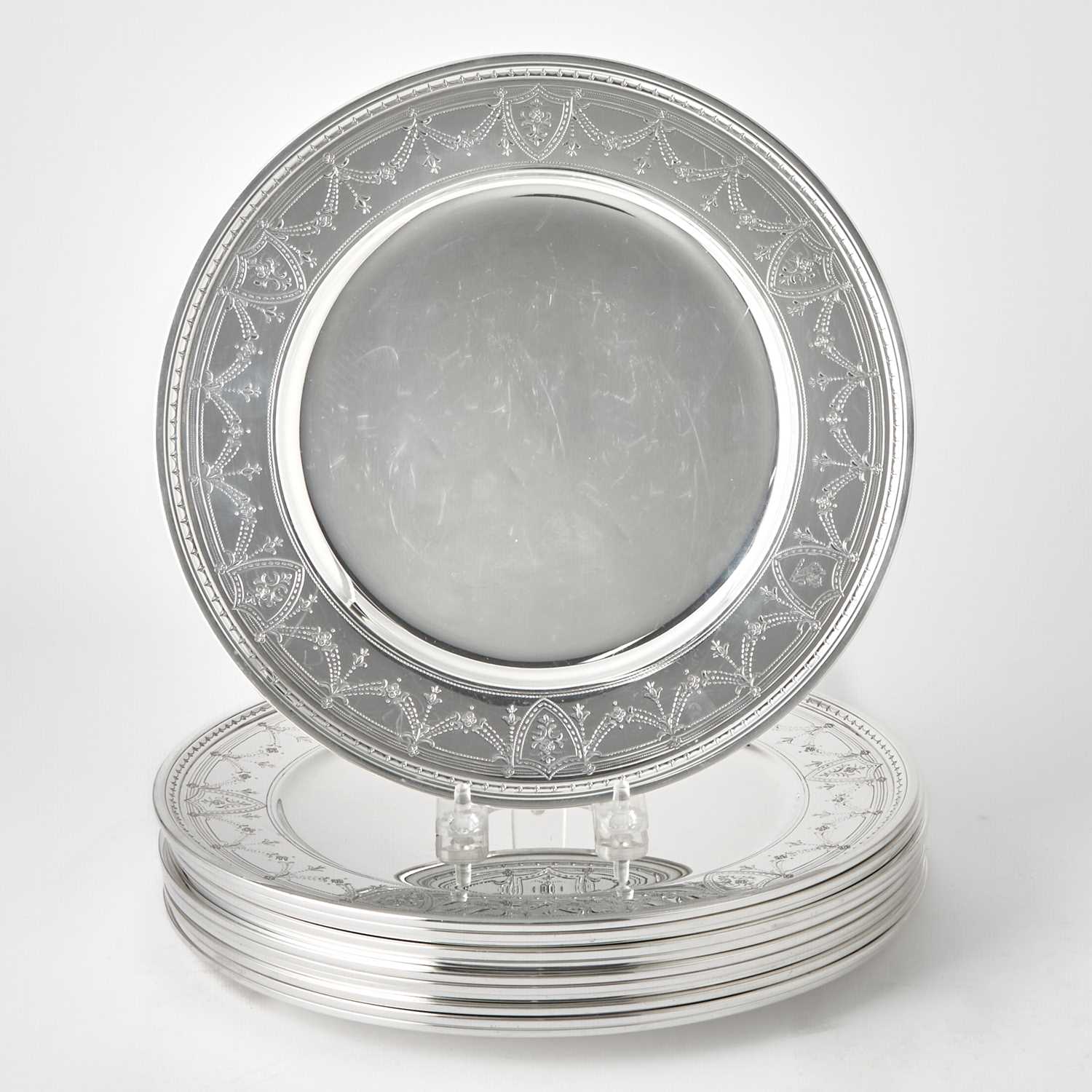 Lot 199 - Set of Twelve Tiffany & Co. Sterling Silver