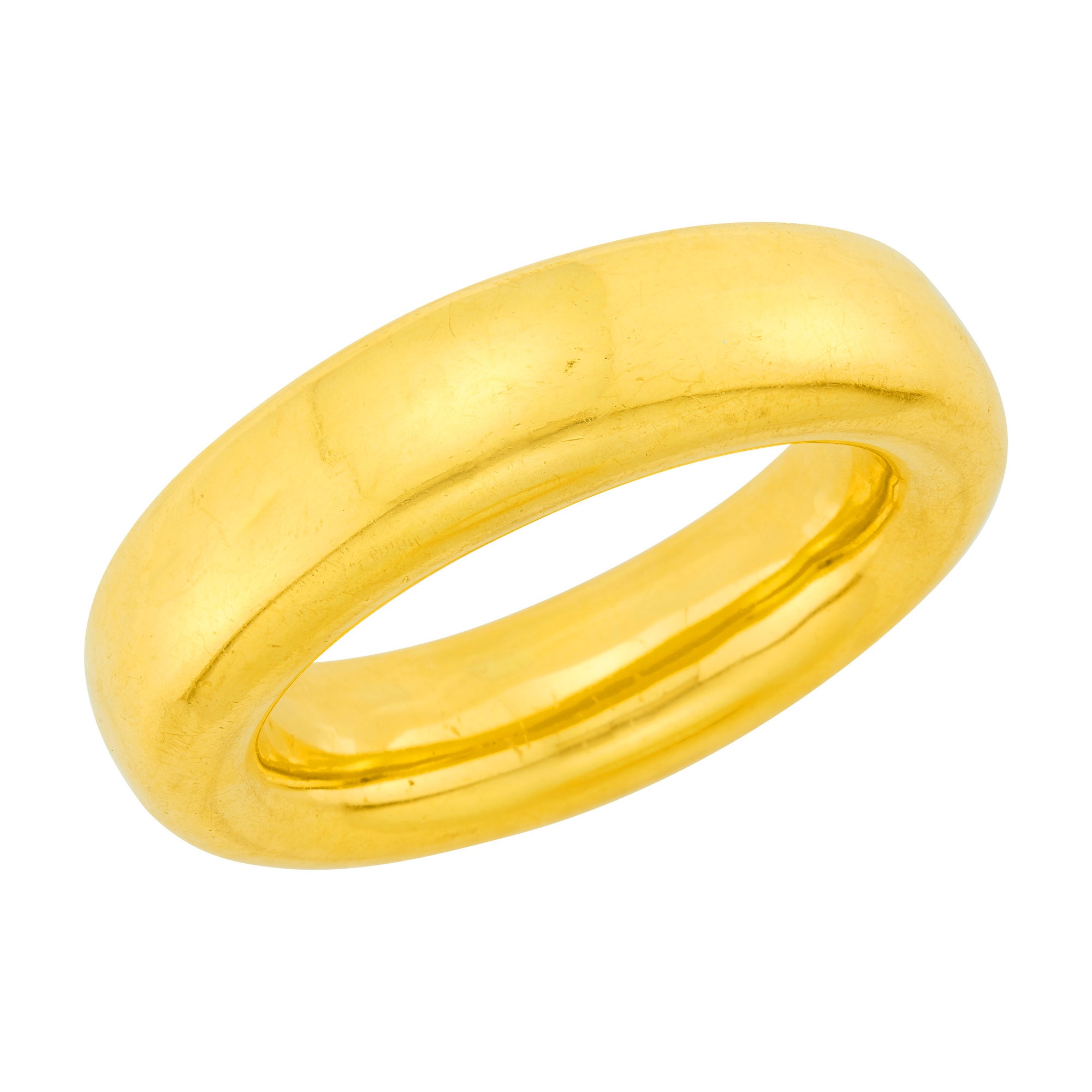 Lot 144 - Tiffany & Co., Elsa Peretti Gold 'Doughnut'